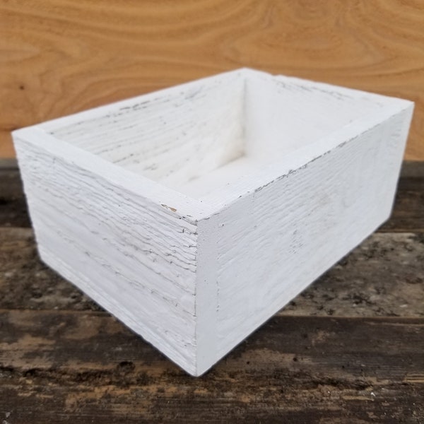 Reclaimed Wood Box - Etsy