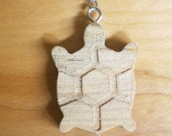 Wooden Sea Turtle Key Chains - Etsy