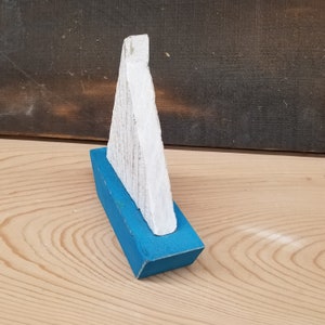 Rustic Wooden Sailboat Wood Boat Sailboat Nautical Decoration Sailboat ...