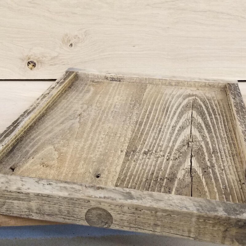 Rustic Wood Tray - Etsy