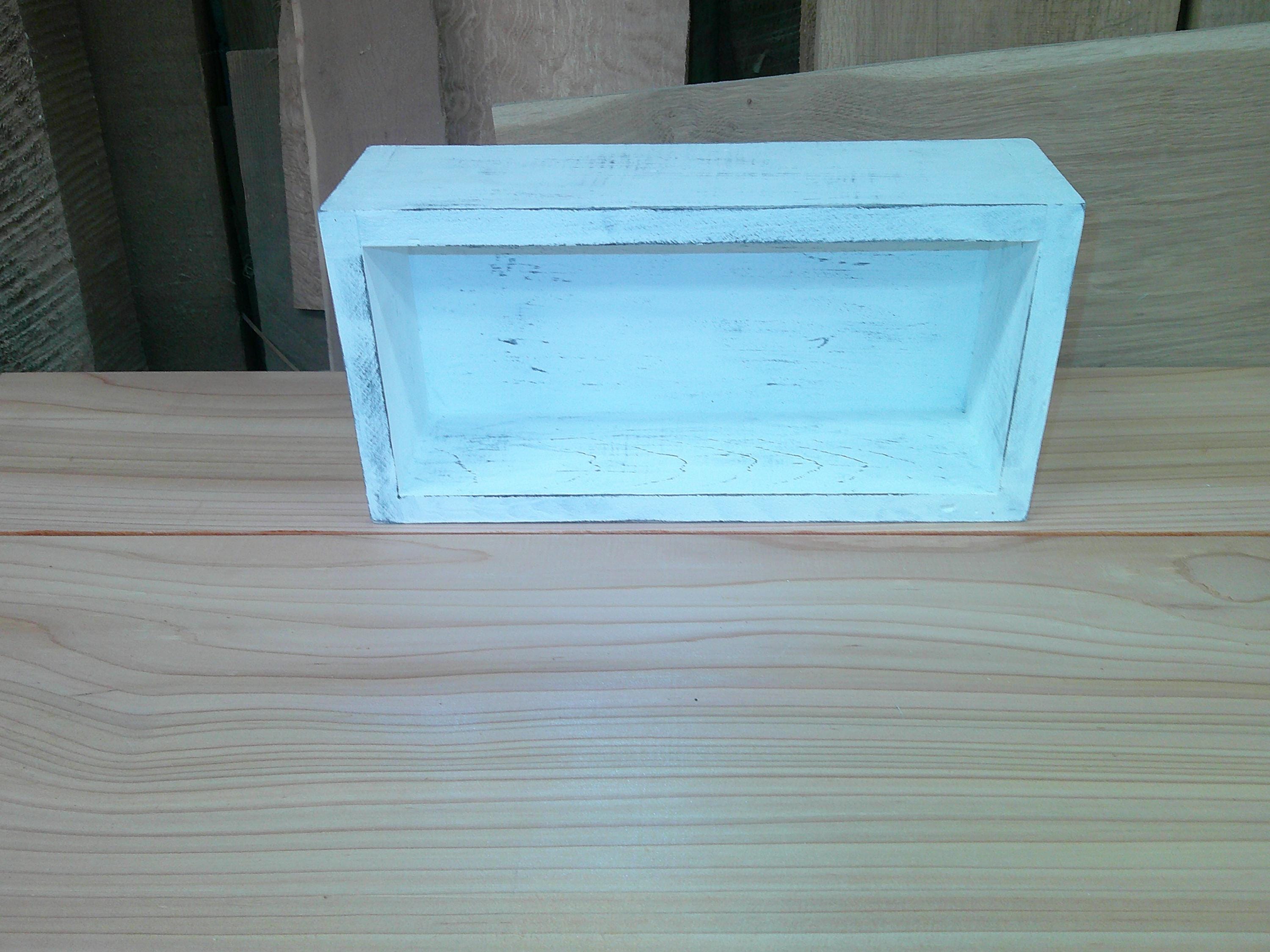 Wood Box Reclaimed Wood Box White Box Display Box Farmhouse Wooden Box ...