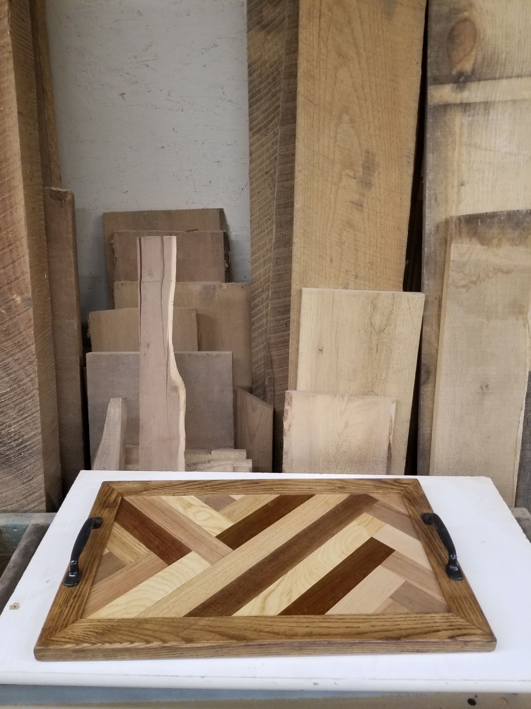 Decorative Wood Serving Tray Rectangular Wood Tray Kitchen Wood Tray ...