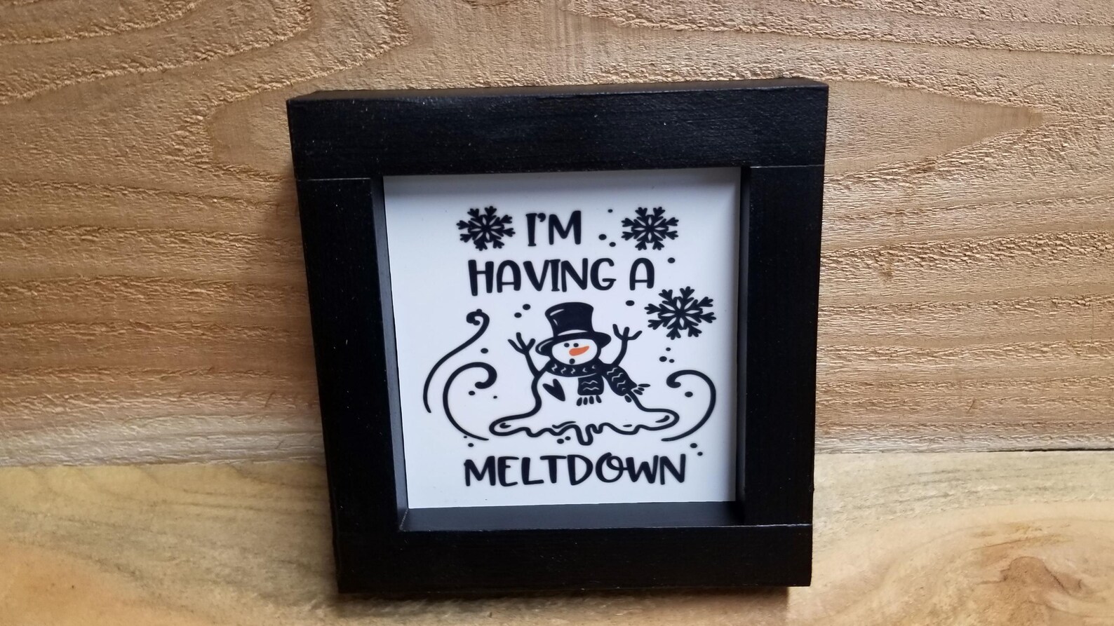 I'm Having a Meltdown Winter Wood Sign - Etsy