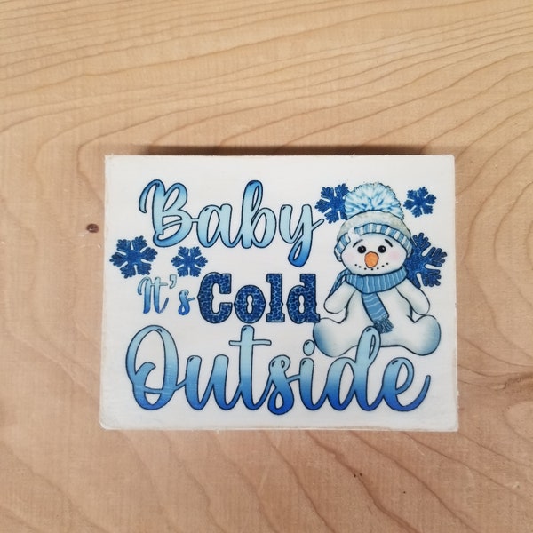 Baby Its Cold Outside Svg - Etsy