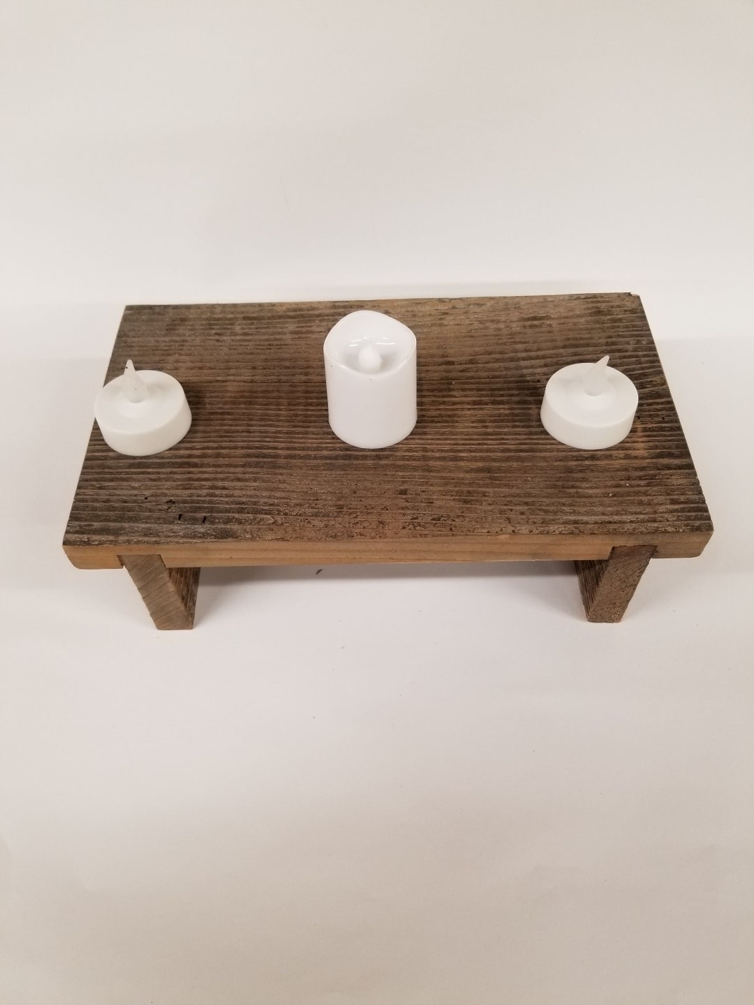 Reclaimed Wood Riser Wood Pedestal Wood Platform Wood Tray Home ...