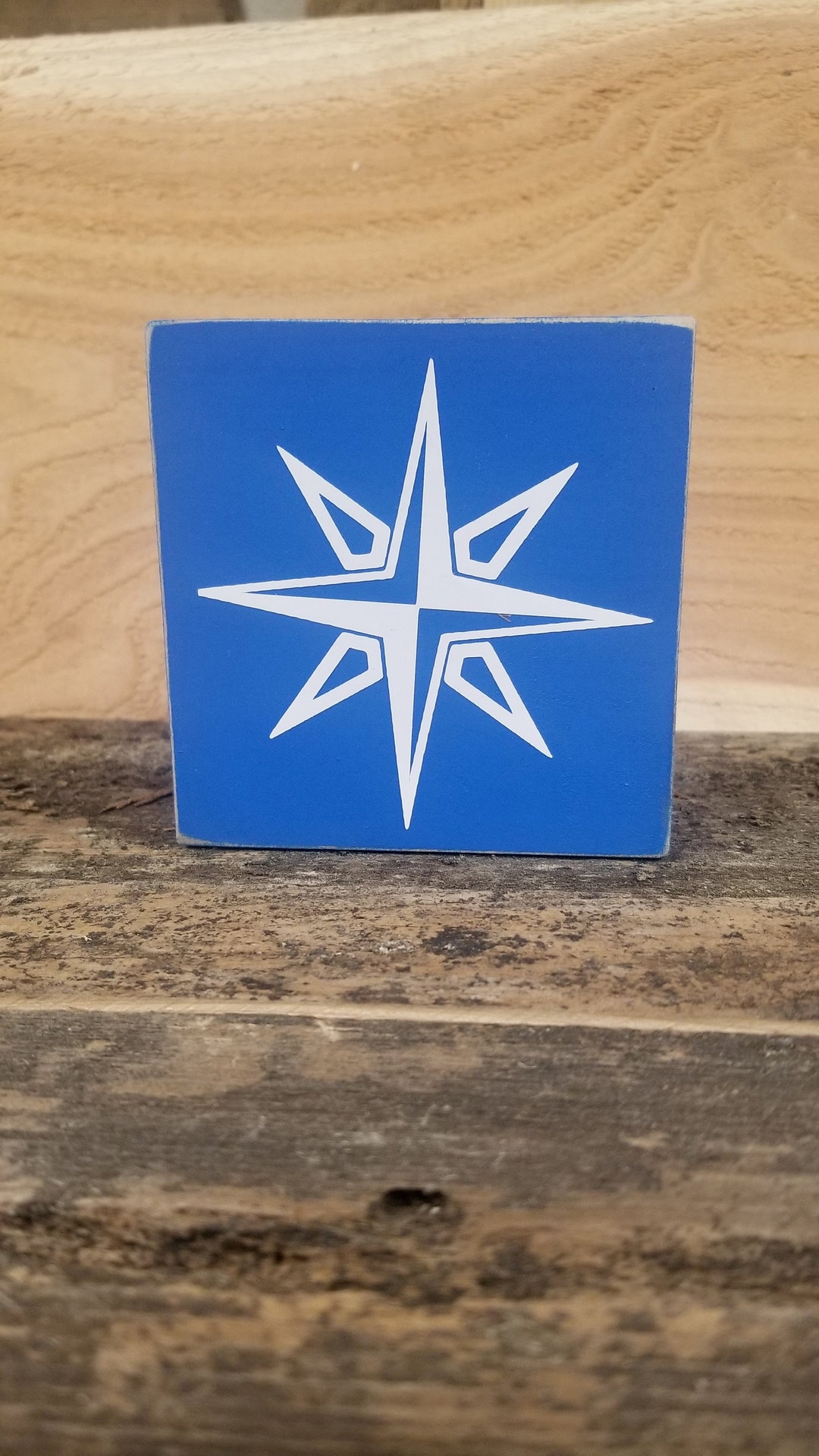 Compas Decoration Wood Sign Beach House Decoration Sign - Etsy