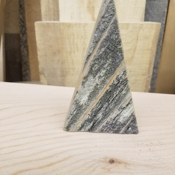 Primitive Barn Wood Triangle Wood Modern Design Tree - Etsy