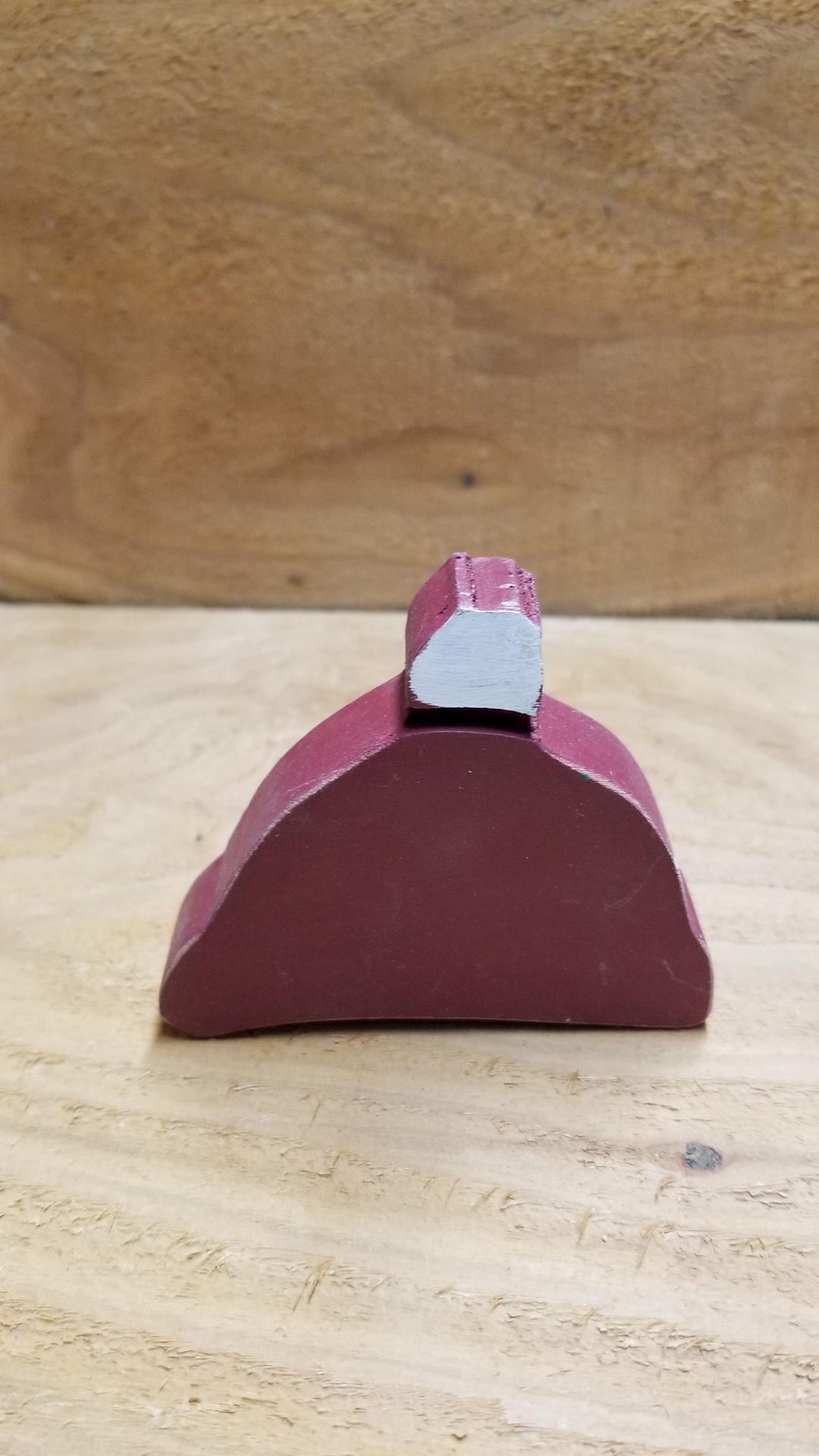 Wood Stocking Hat Red Stocking Hat Winter Decoration - Etsy