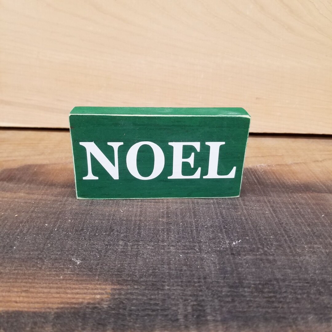 Noel Wood Sign Christmas Decoration Sign - Etsy