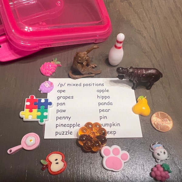 Mini Objects for Speech Therapy - Etsy