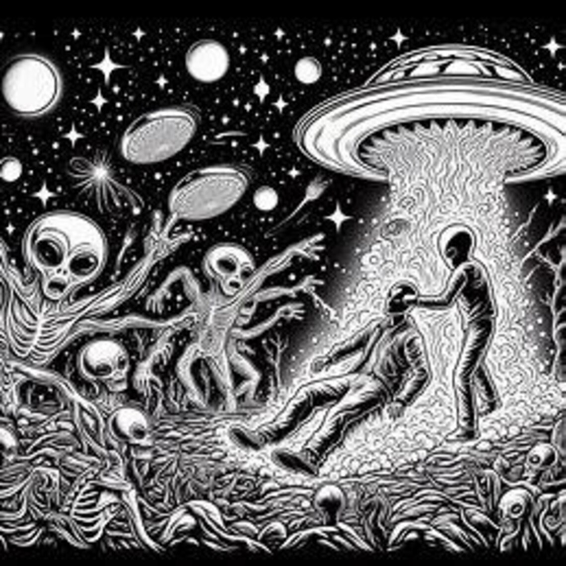 Psychedelic Coloring Book - 70 Pages of Trippy, Mind-bending Designs - Etsy