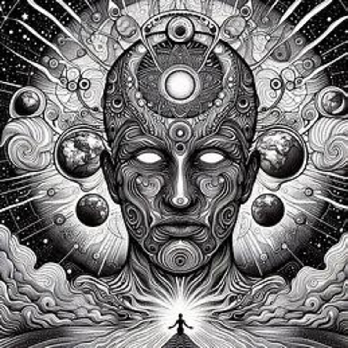 Psychedelic Coloring Book 70 Pages of Trippy, Mind-bending Designs - Etsy