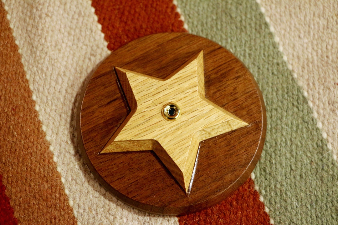 BS190 – 4-1/2” Diameter Star Shaped Display Stand. African Rosewood ...