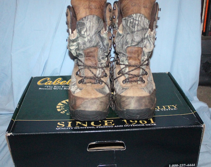 Sold to Emanuel Cabela's Inferno 2000 PAC Thinsulate Boots 83-0667 US ...