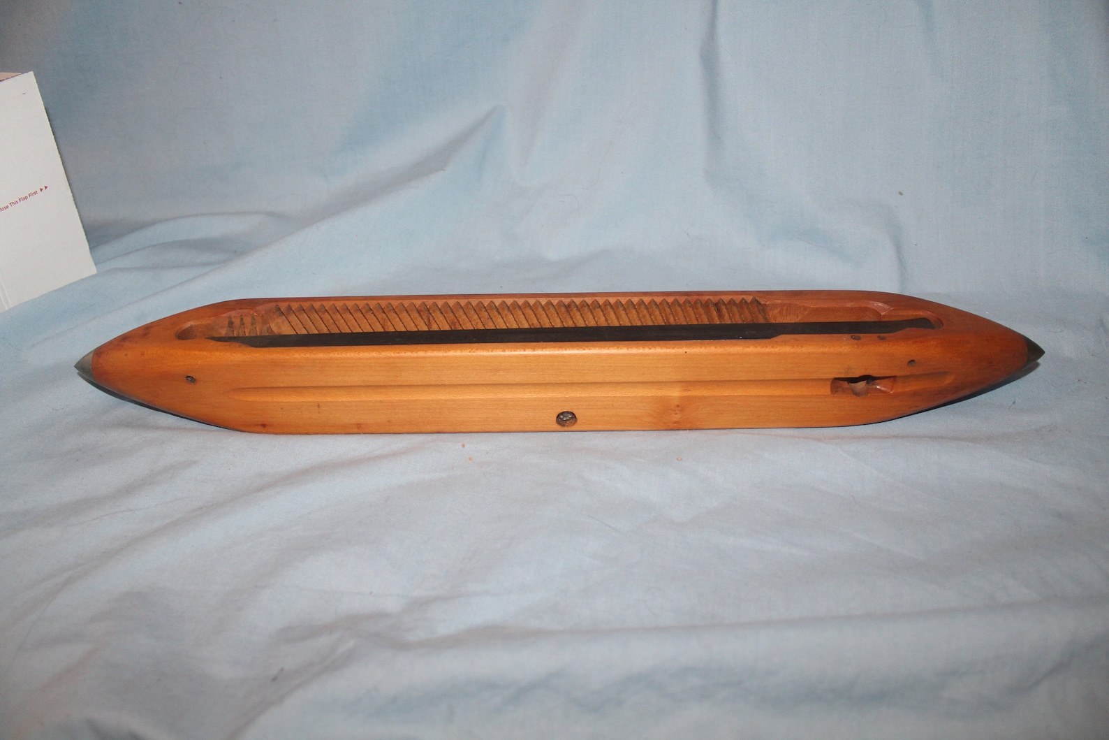 Antique Industrial Wooden Loom Shuttle 19.5 Long Lowell - Etsy