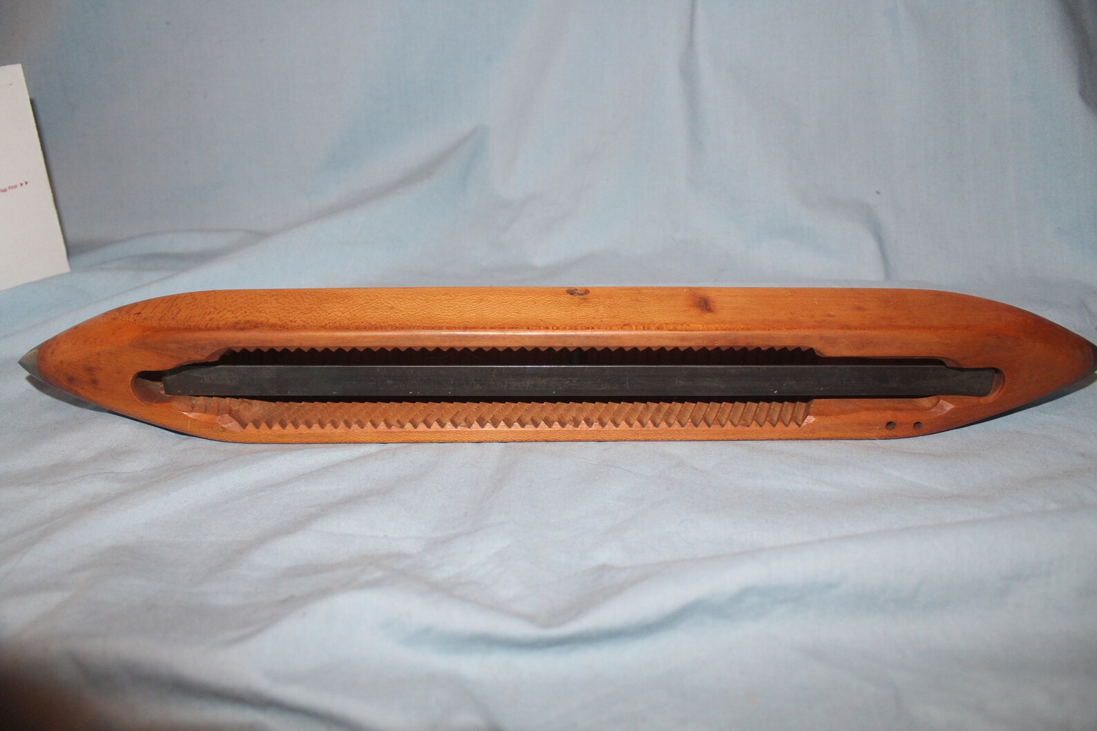 Antique Industrial Wooden Loom Shuttle 19.5 Long Lowell - Etsy