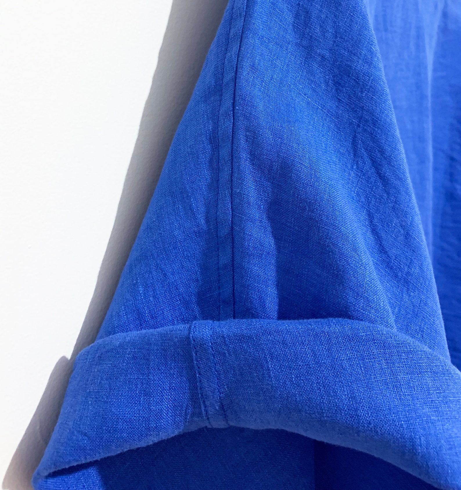 European linen/Japanese linen 3/4 sleeves top/oversized linen | Etsy