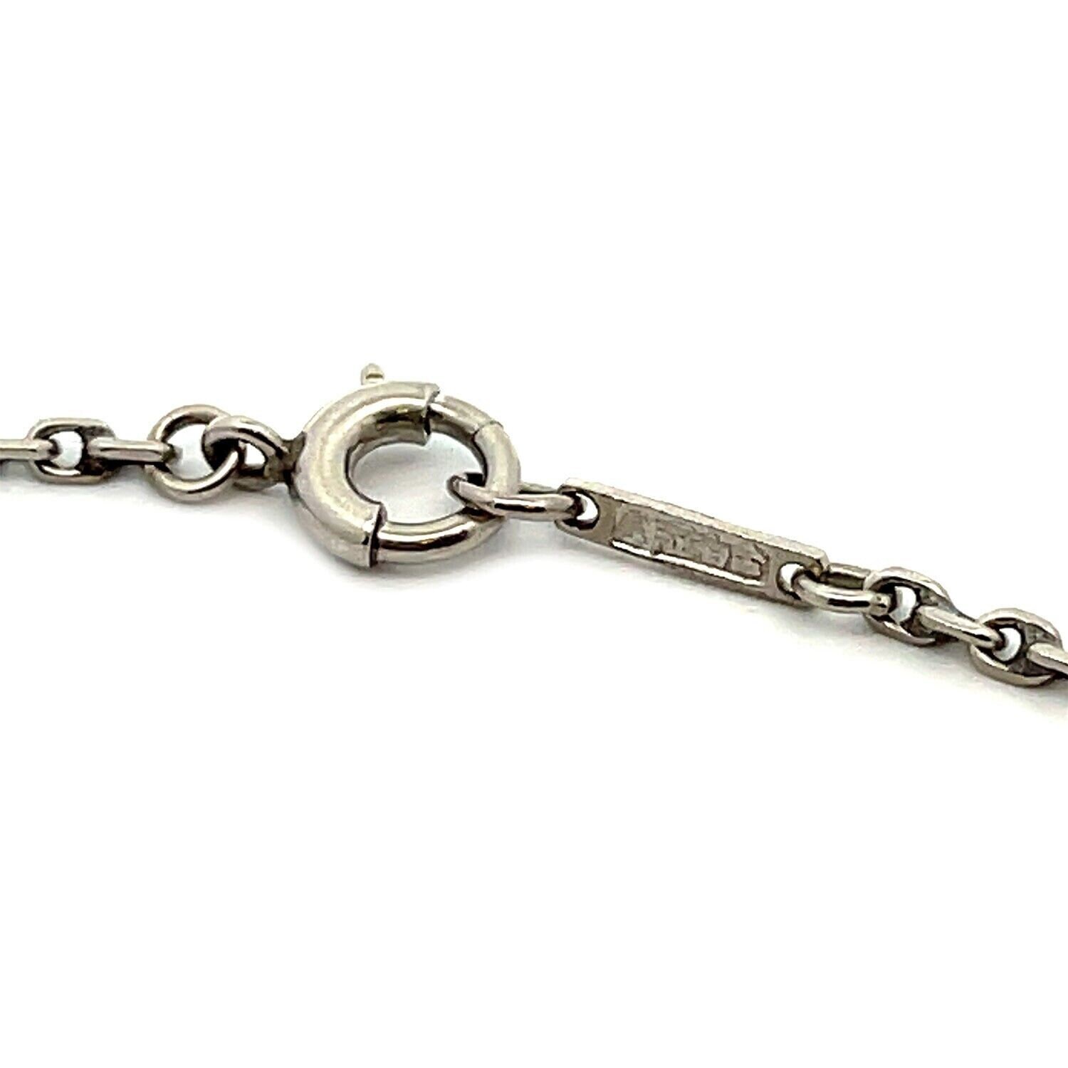 Vintage Platinum Oval Bone Link Chain 21" Long - Etsy