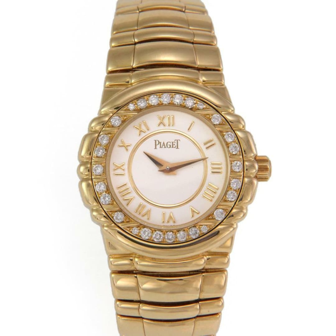 Piaget Tanagra Diamond 18k Yellow Gold Ladies Quartz Watch 16033 - Etsy
