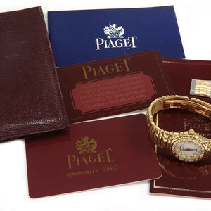 Piaget Tanagra Diamond 18k Yellow Gold Ladies Quartz Watch 16033 - Etsy