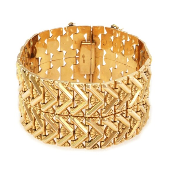 Yellow Gold Bracelet - Etsy