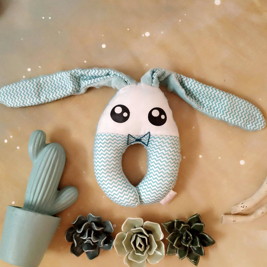 Rabbit Soft Toy Rabbit Plush Mint Rabbit Birth Gift Big - Etsy