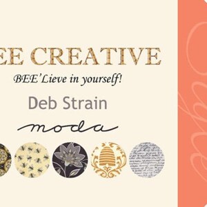 Bee Creative Panel by Deb Strain for Moda-#19750-out OF PRINT - Etsy