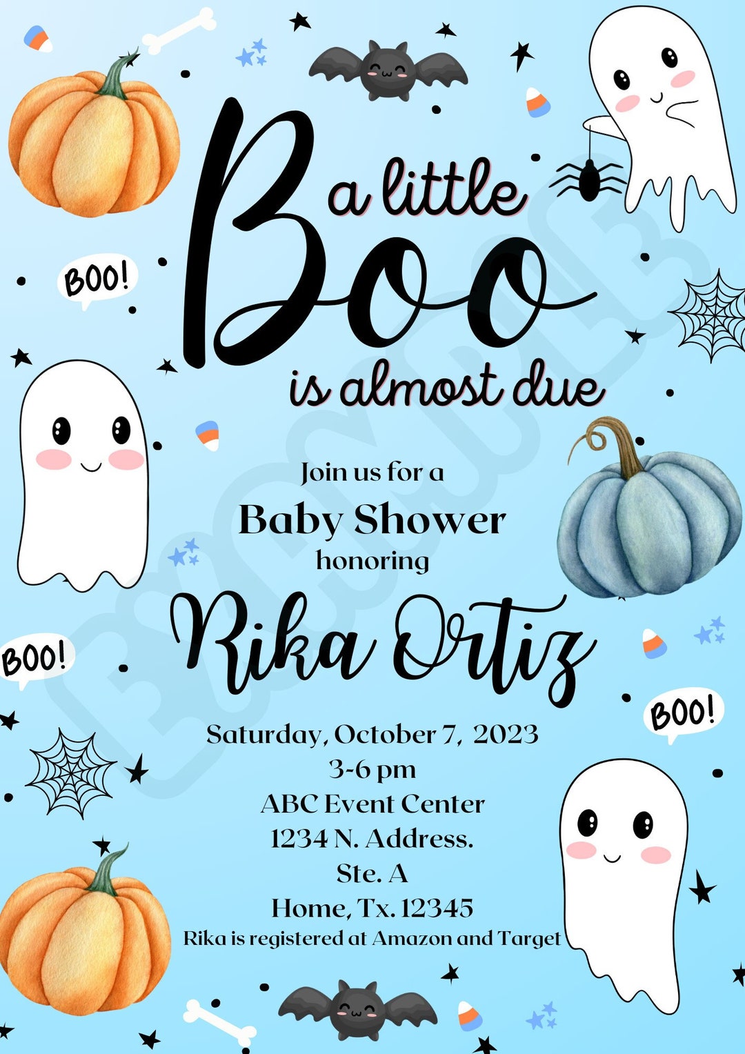 A Little BOO is Almost Due- Boy - Etsy