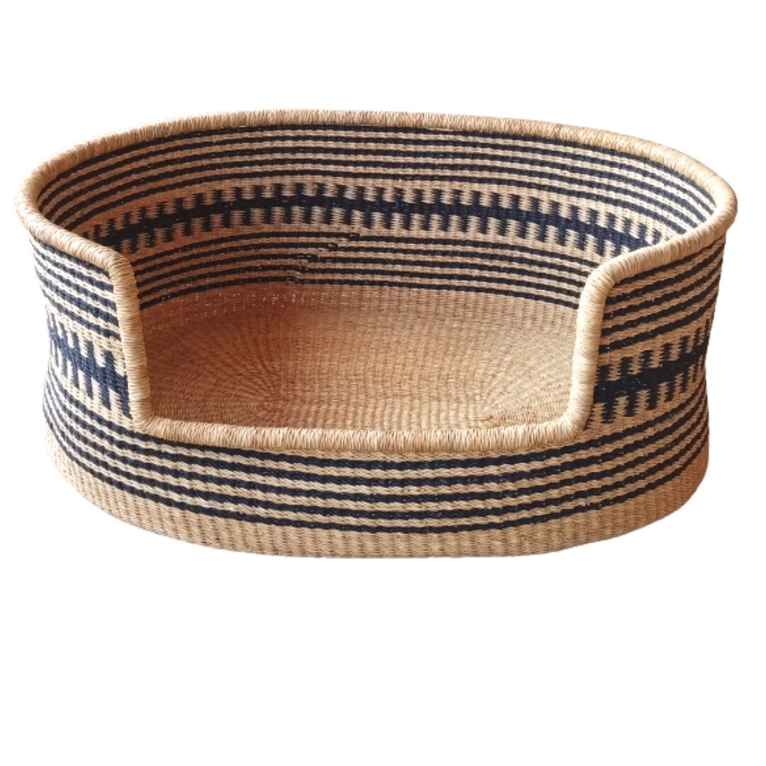 Wicker Dog Bedlarge Dog Bed Basket Woven Basket for Dog - Etsy