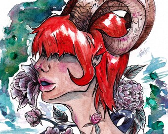 Rowen Hashiba PRINT | Etsy