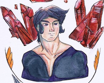 Rowen Hashiba PRINT | Etsy