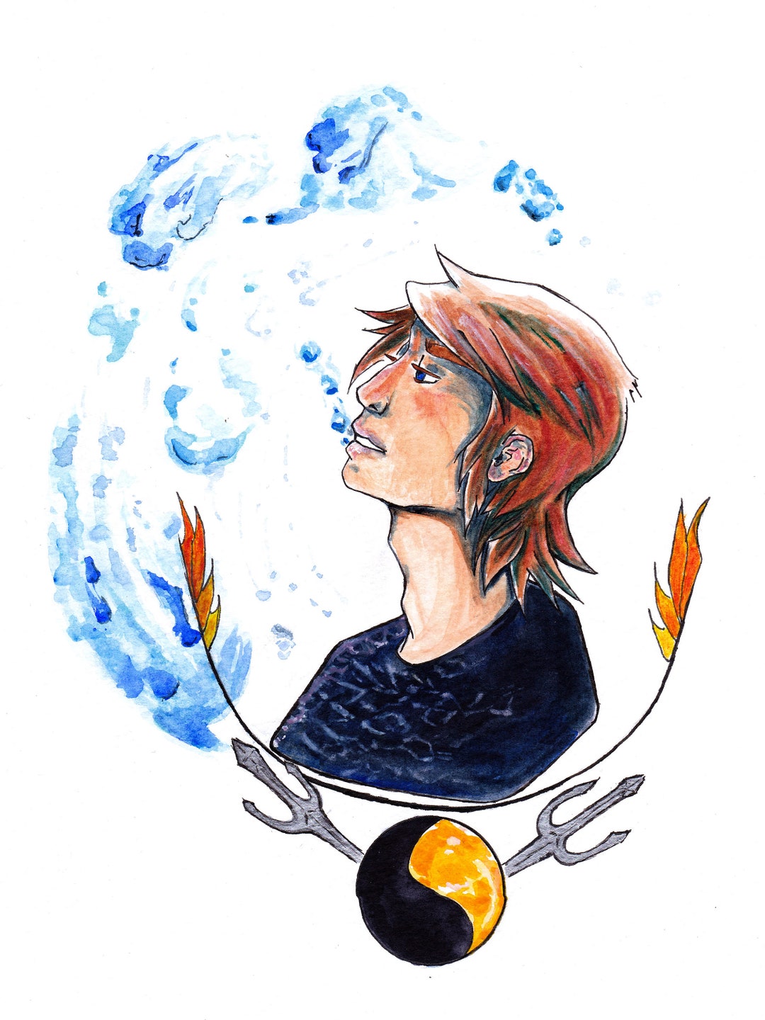 Cye Mouri PRINT - Etsy