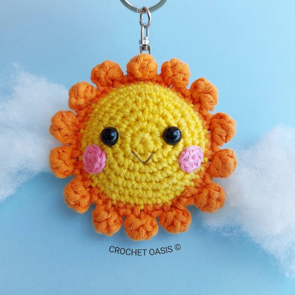 Crochet Keychain - Etsy