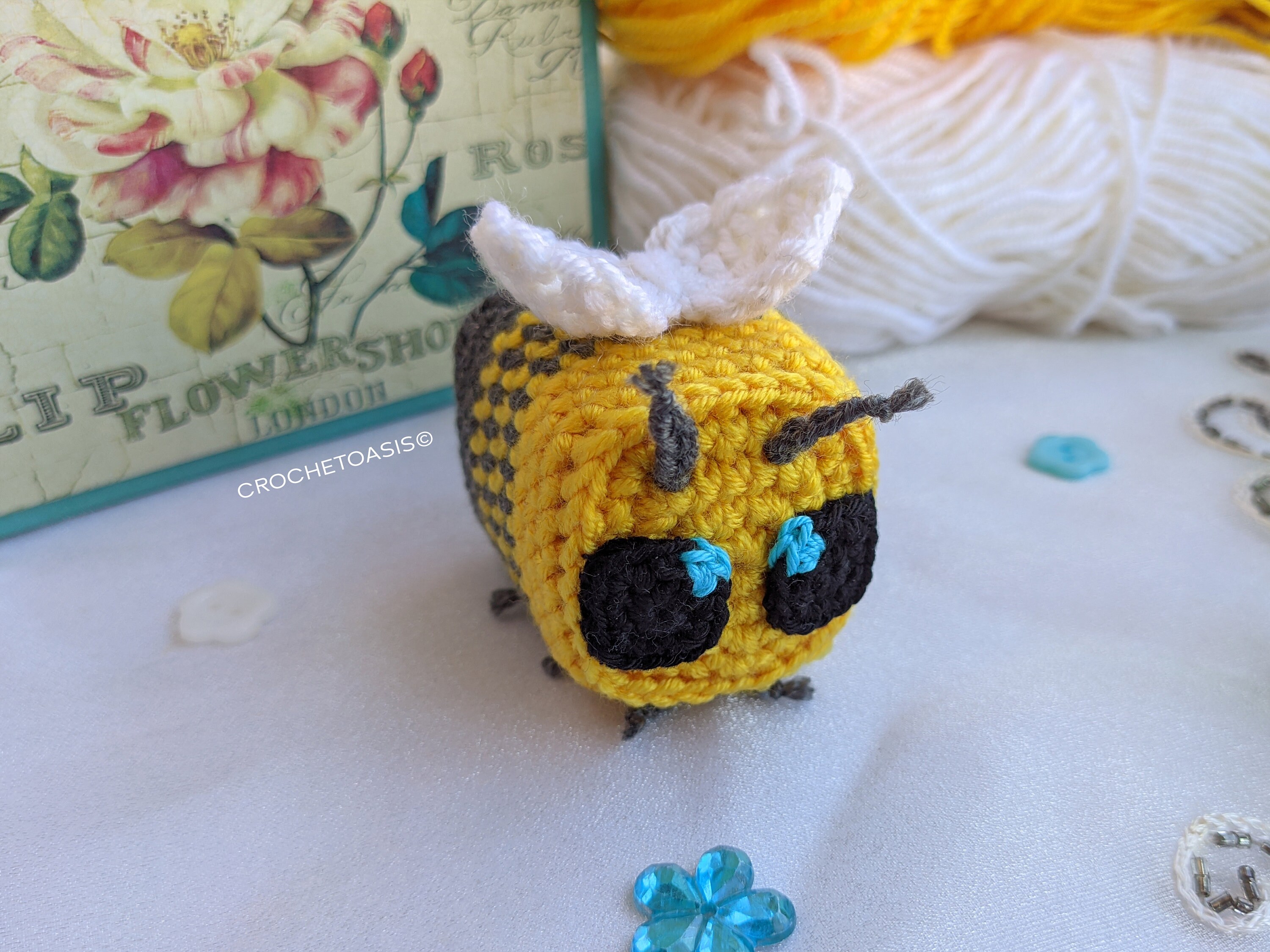 Minecraft Bee CROCHET PATTERN Amigurumi Bee Bee Crochet - Etsy