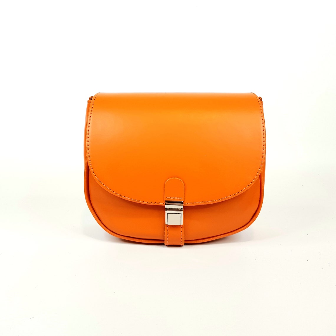 Orange Crossbody, Bag With Wide Shoulder Strap - Etsy