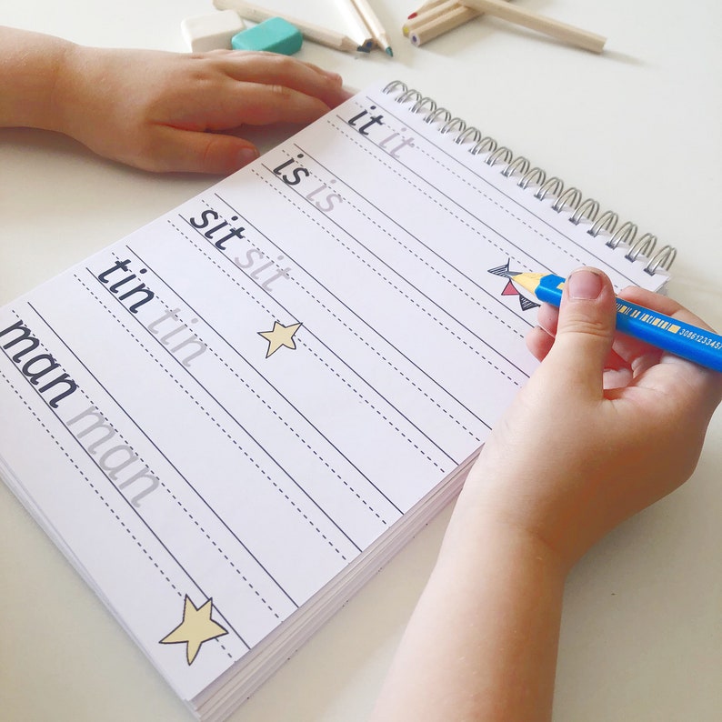 Personalised Handwriting Practice Notebook - Etsy