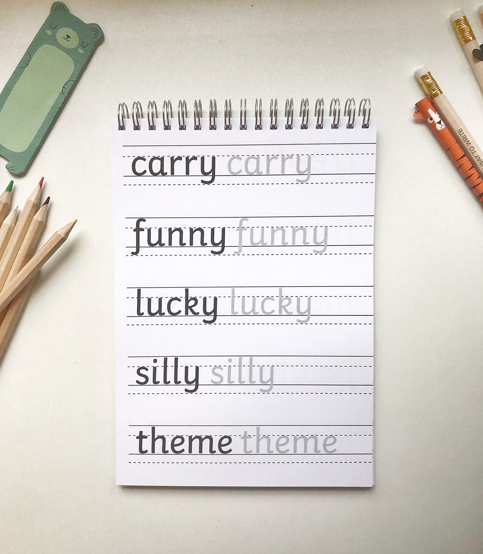 Children's Handwriting Notebook - Etsy