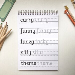 Children's Handwriting Notebook - Etsy