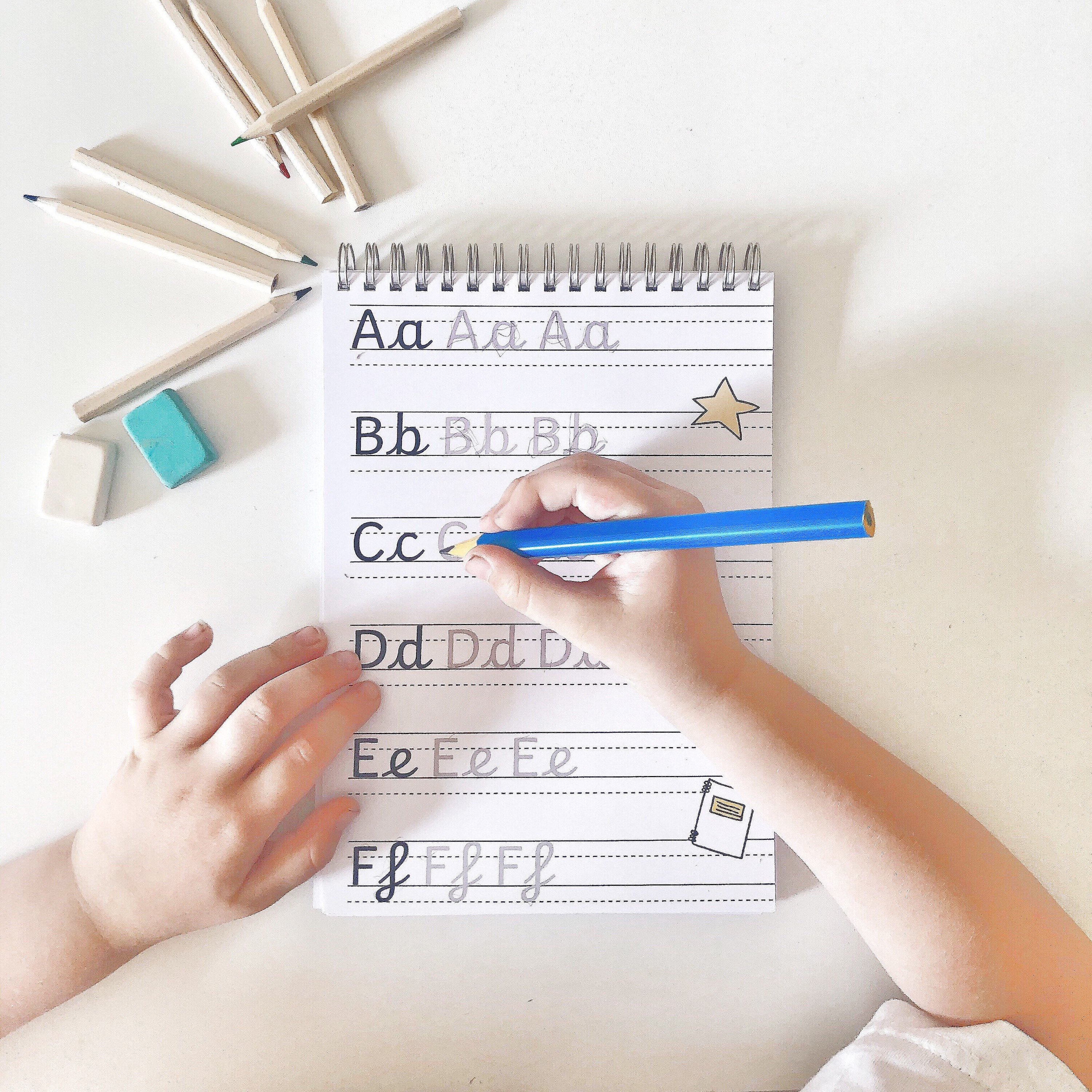 Personalised Handwriting Practice Notebook - Etsy