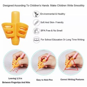 3 Pcs Children Handwriting Grip Handwriting Aid - Etsy