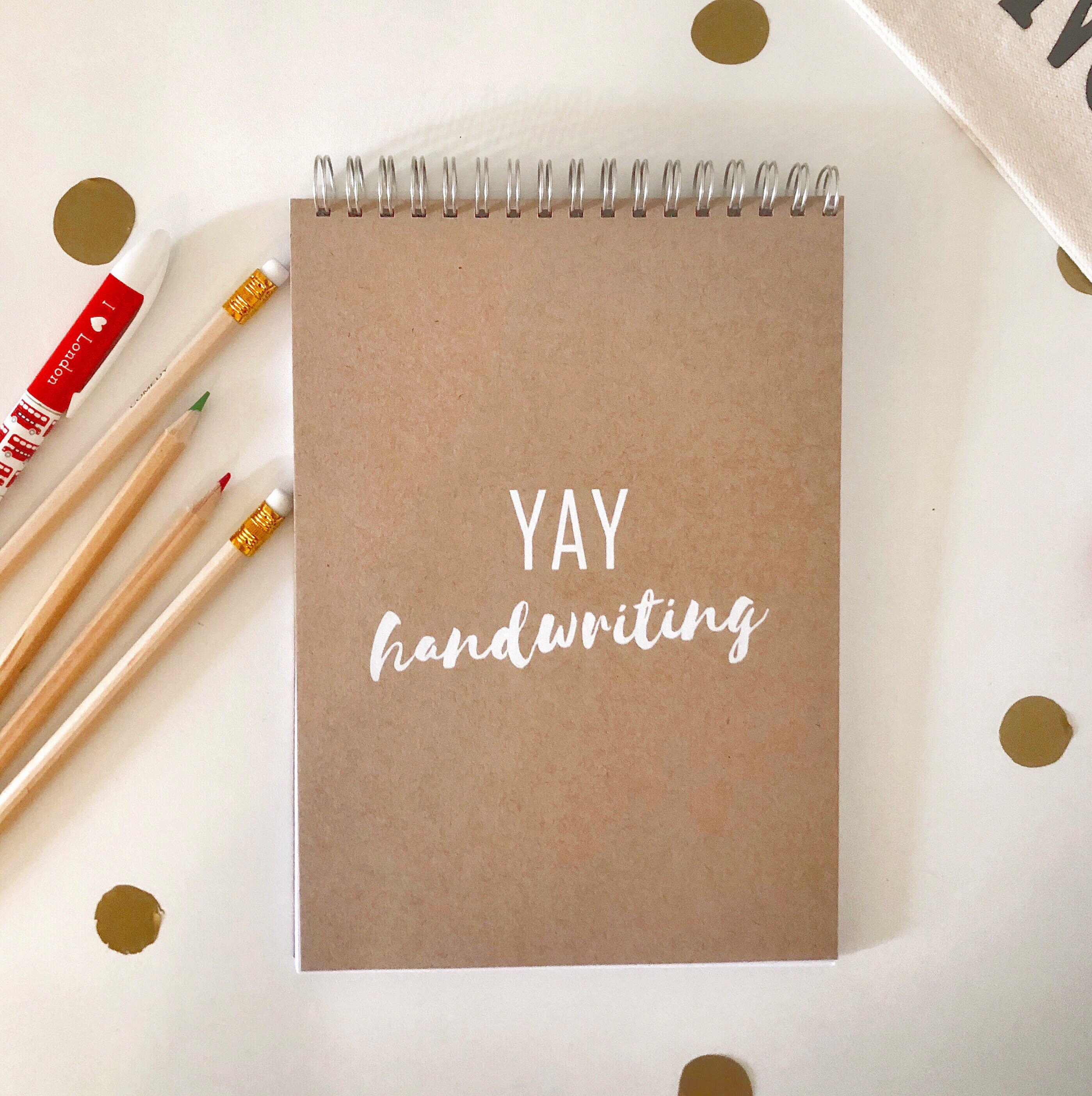 Handwriting Practice Notebook - Etsy UK