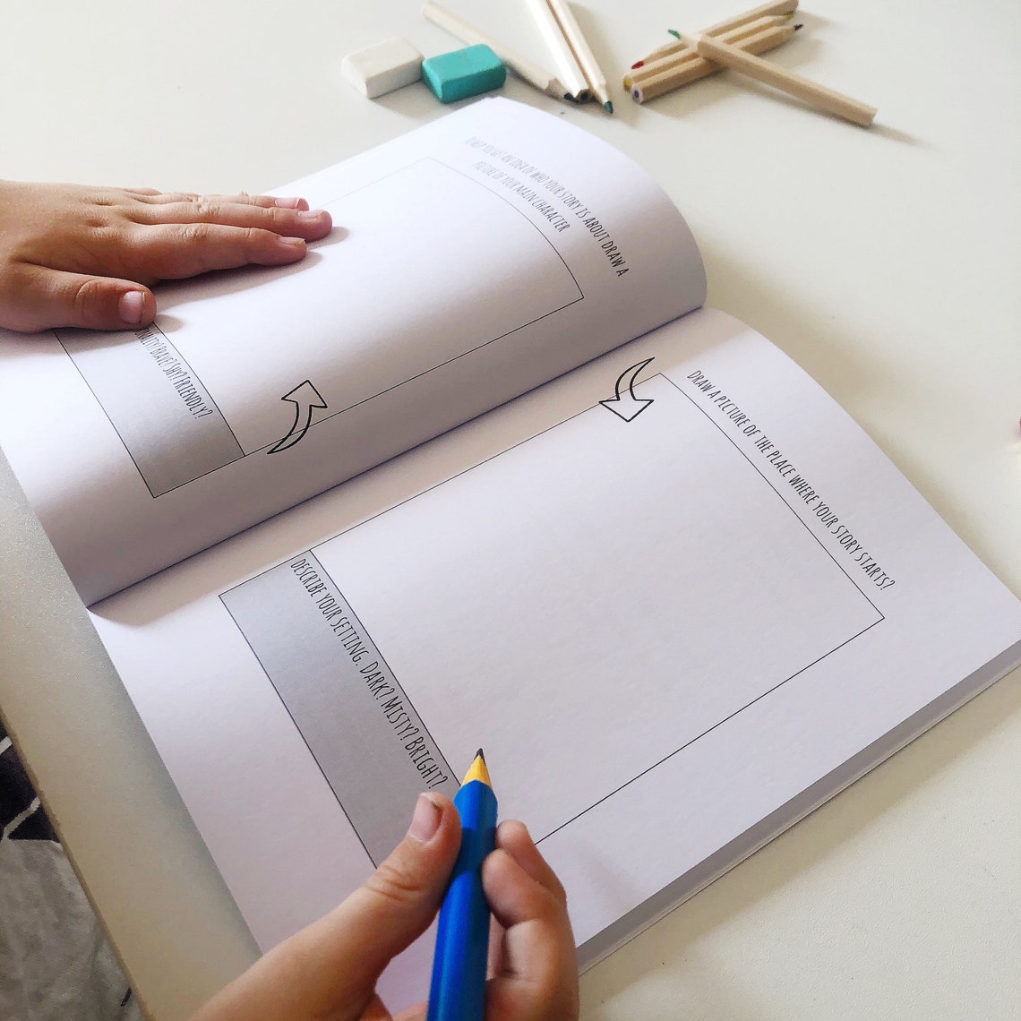 Children's Story Writing Activity Book paperback - Etsy