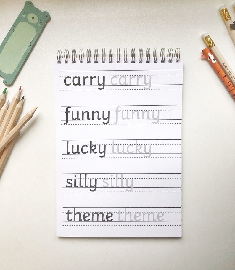 Children's Handwriting Notebook - Etsy