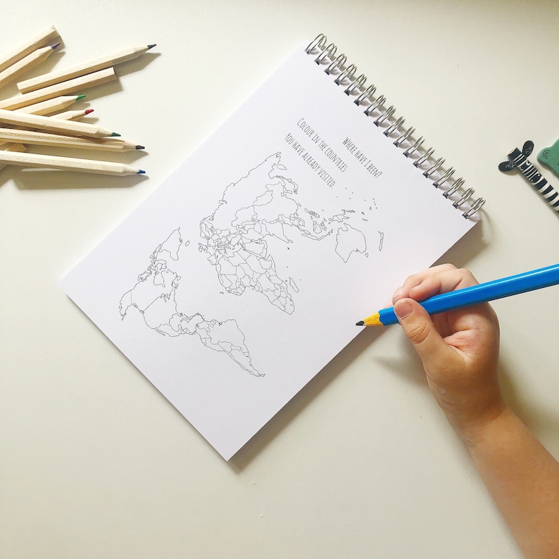 Personalised Children's Travel Notebook - Etsy