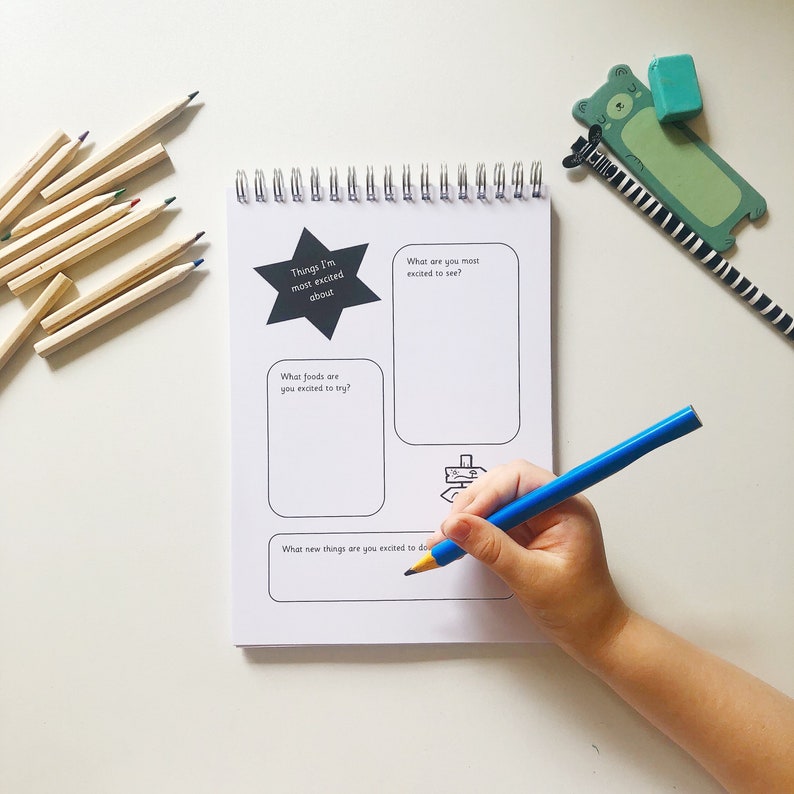 Children's Travel Journal - Etsy Children's Travel Journal - Etsy