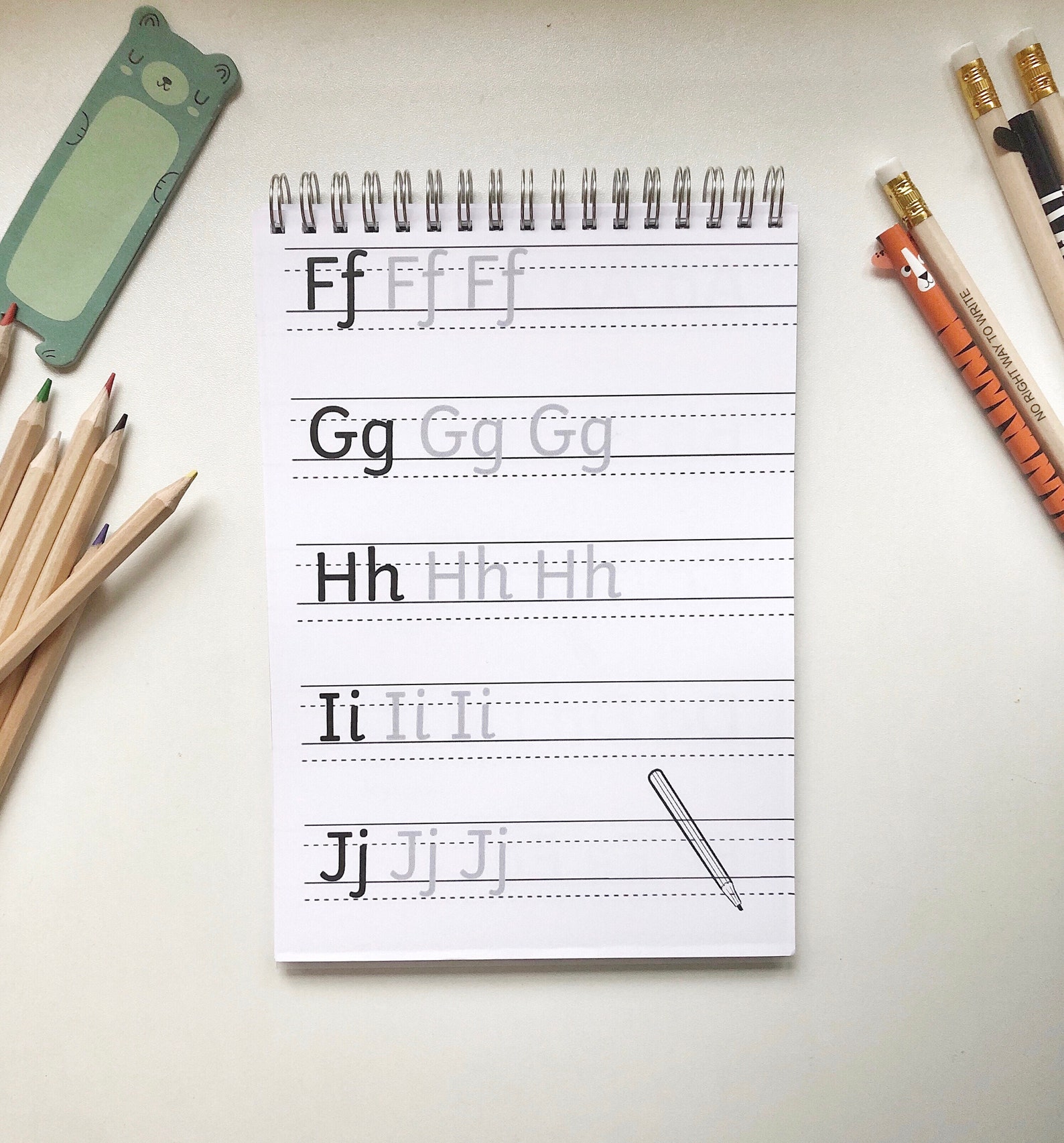 Children's Handwriting Notebook - Etsy