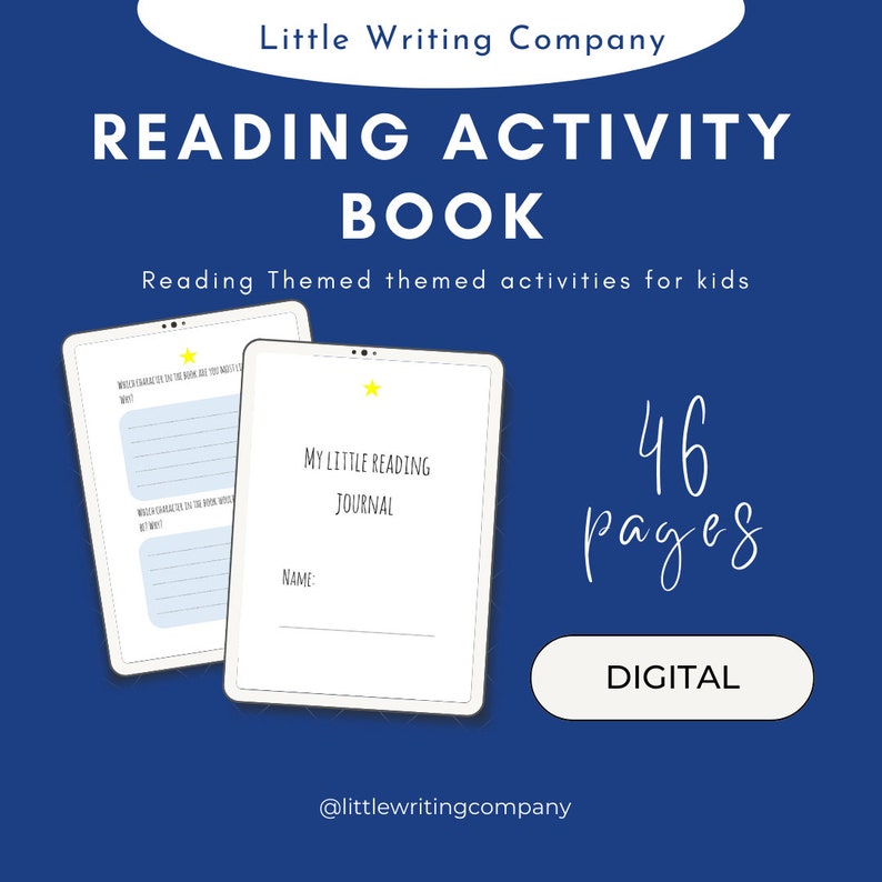 Digital Activity Book for Kids - Etsy
