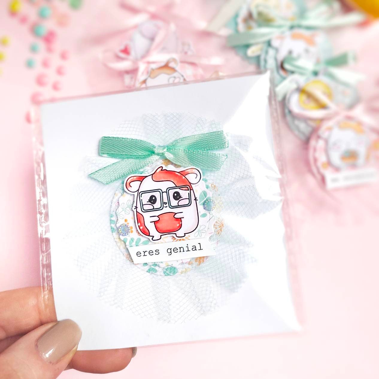 Sello digital Hamster stamp digital scrap | Etsy España