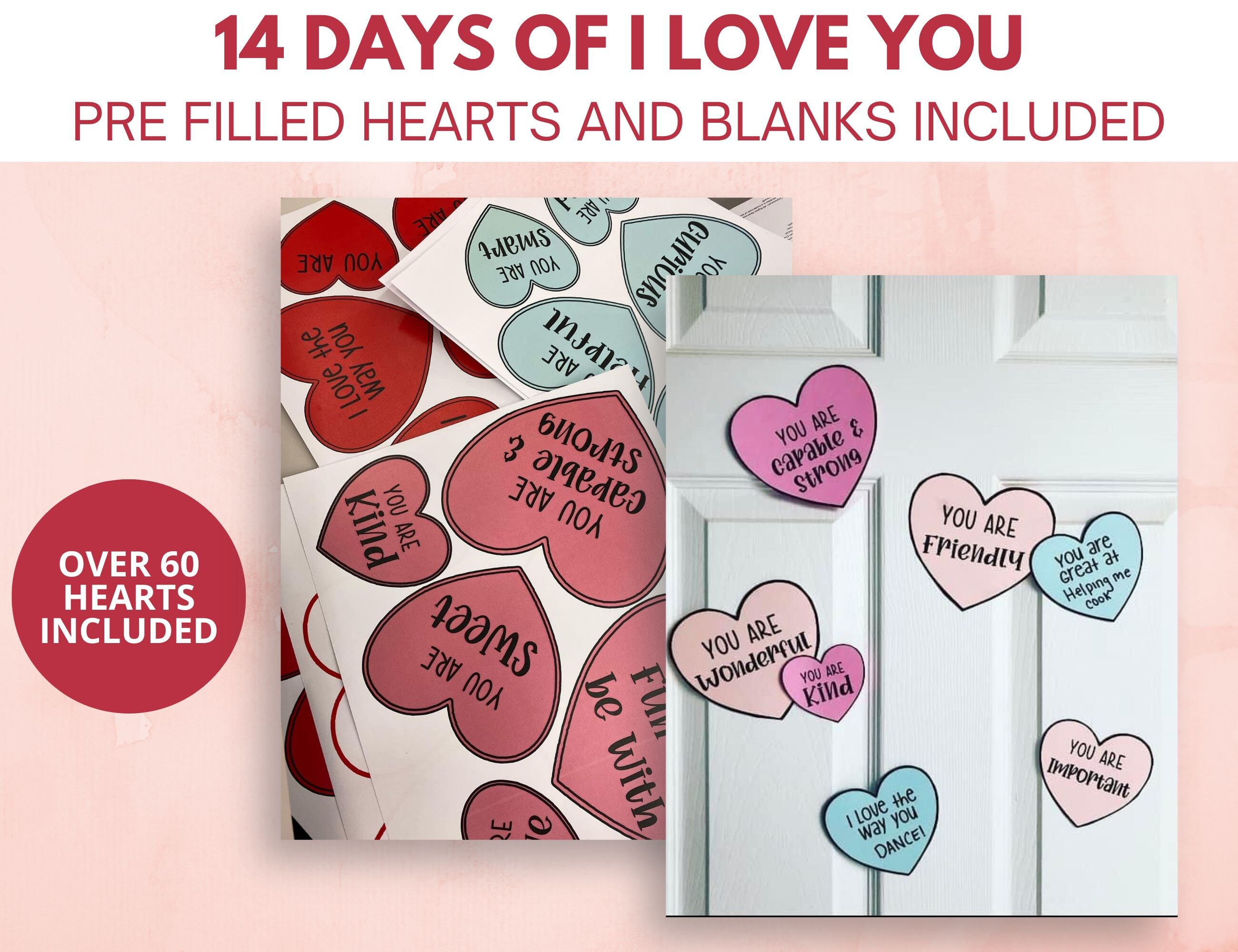 14 Days of I Love You | Heart Attack Valentine for Kids | Daily ...