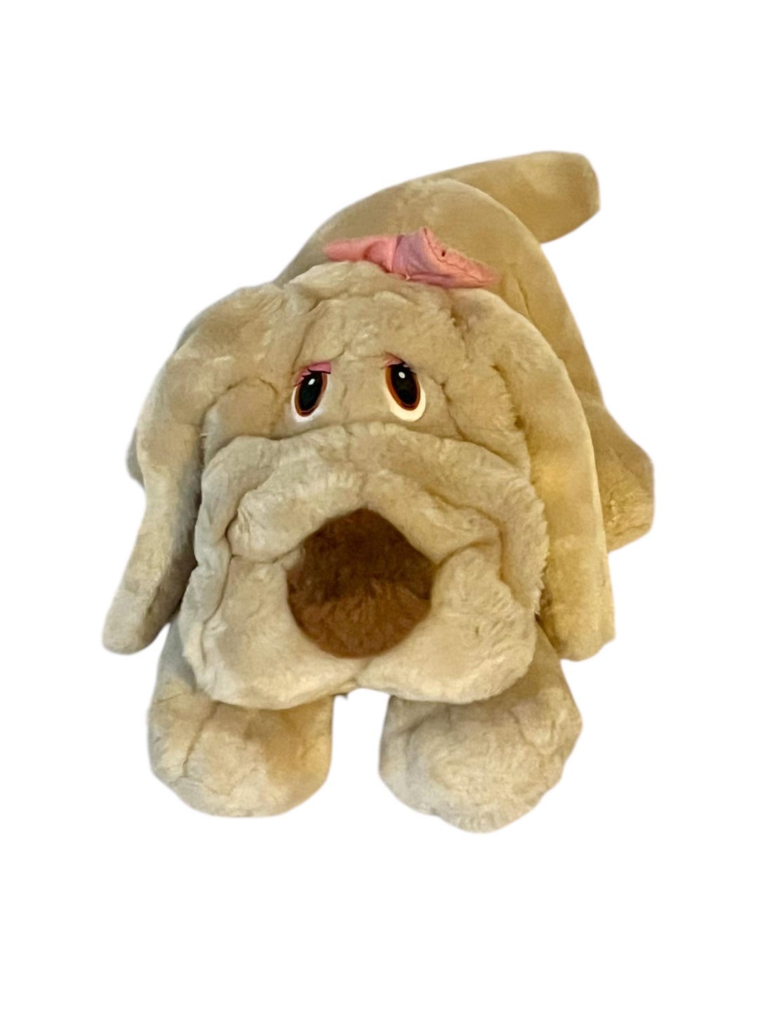 Vintage Russ Berrie Miss Lubbable Blood Hound Puppy Dog Plush Stuffed ...